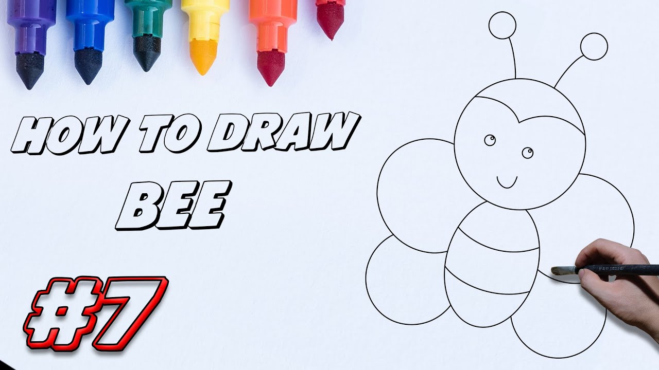 How To Draw Bee? - YouTube