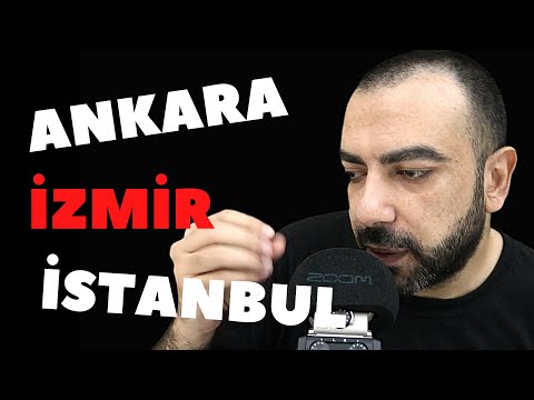 TÜRKÇE ASMR | ŞEHİR İSİMLERİNİ OKUYORUM, ASMR VİDEO