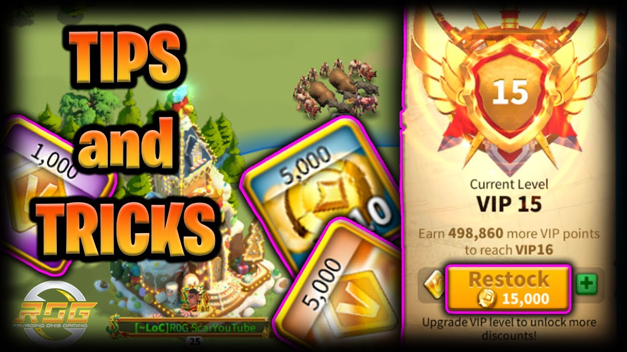 How F2p Can get VIP Points Rise of Kingdoms - YouTube