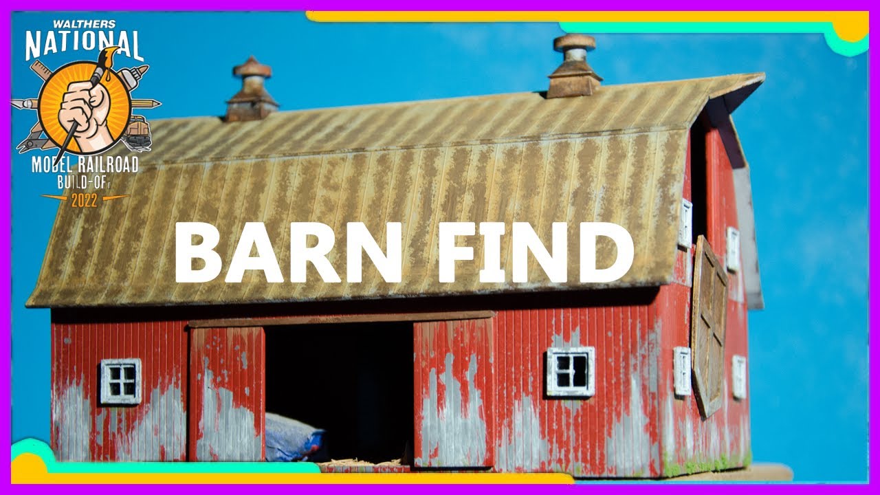 Barn Find - Building the Meadowhead barn from Walthers for the National ...