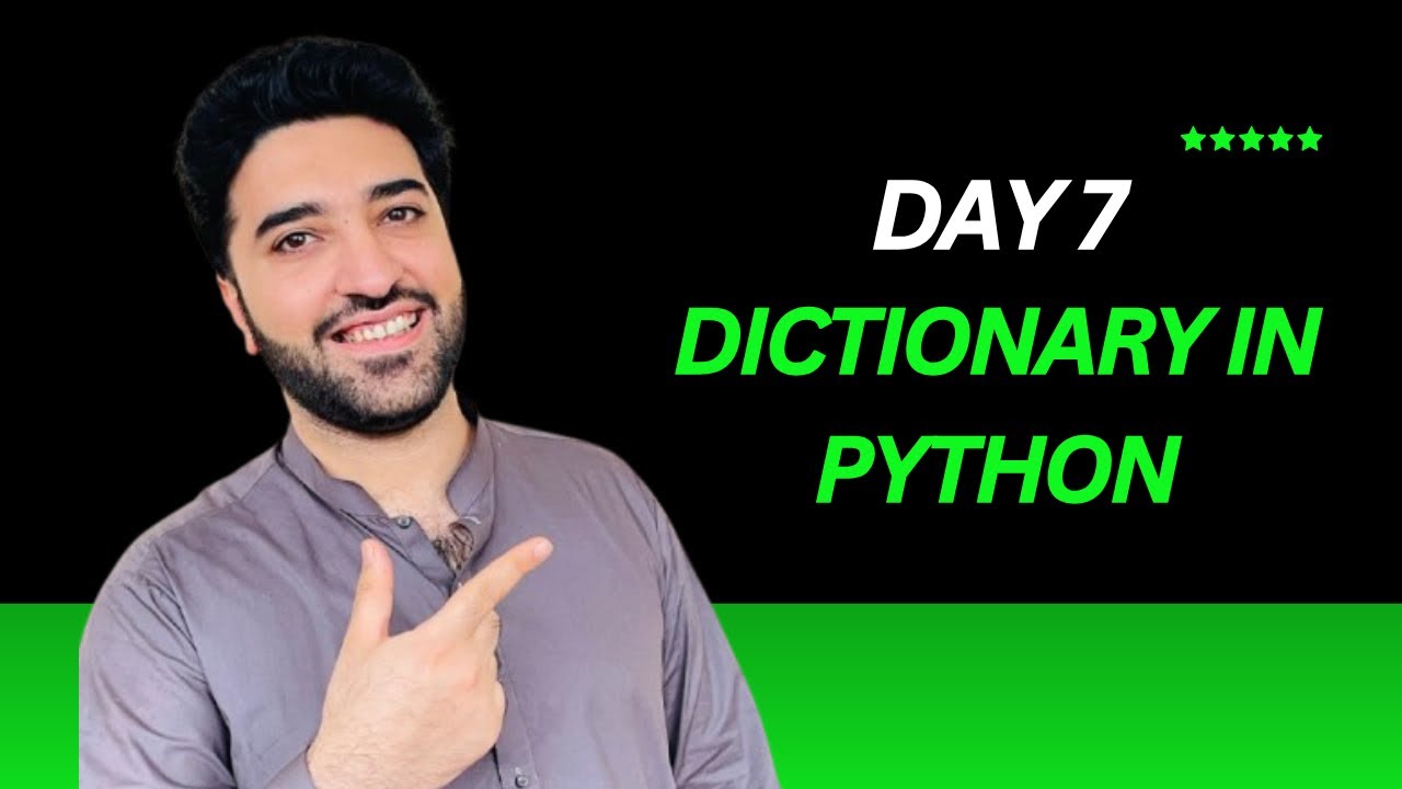 Day 7 Urdu Tutorial | Python Dictionaries - YouTube