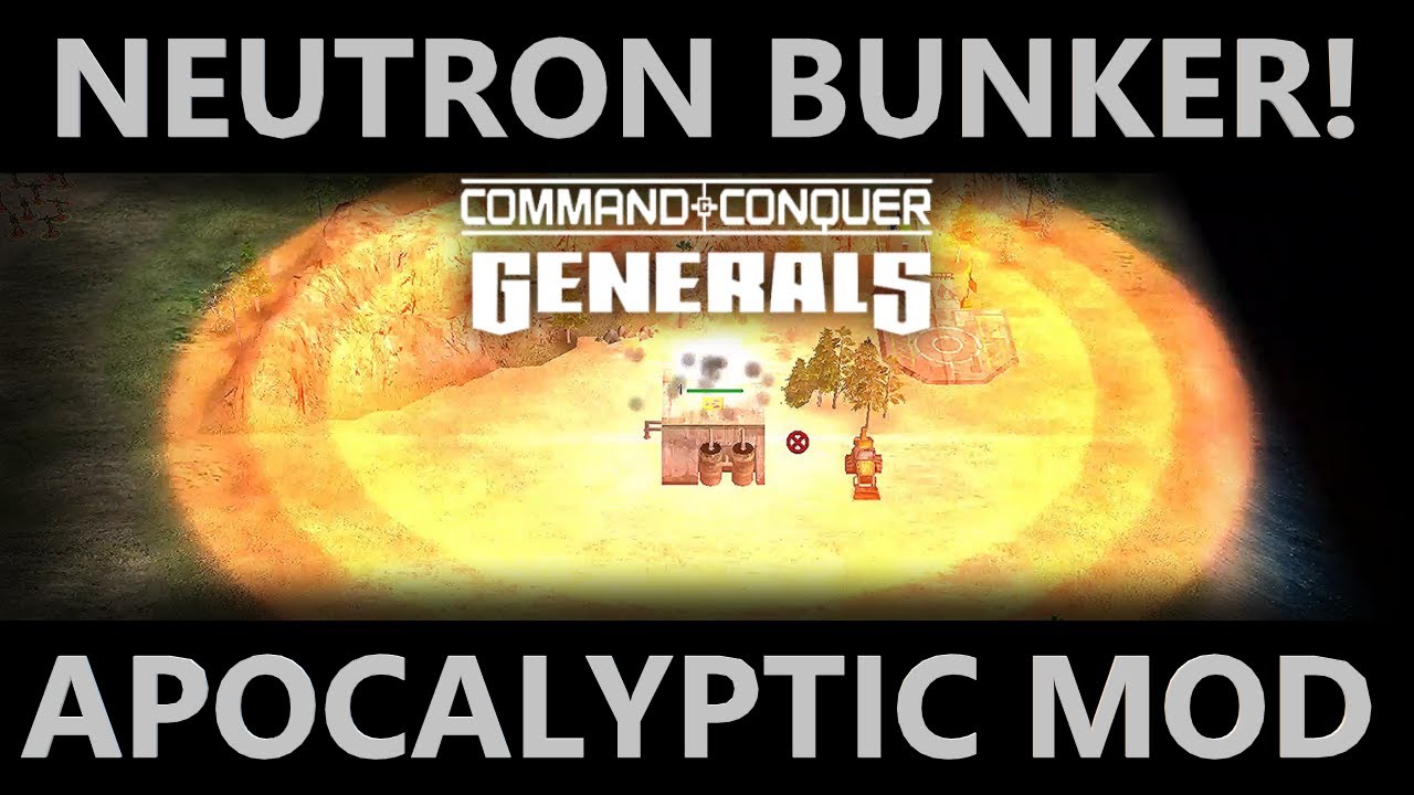 NEUTRON BUNKER! Command and Conquer - Generals Zero Hour 2023 ...