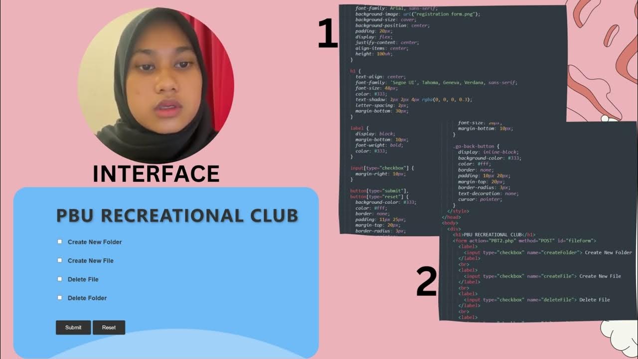 WEB PROGRAMMING PBT2 FATIN & DHARSHINI - YouTube