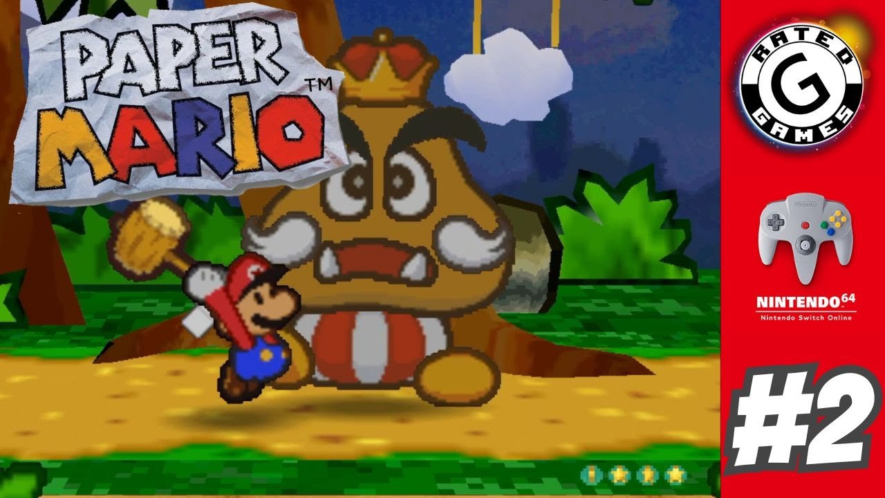 Paper Mario (Nintendo Switch Online) The Goomba King - YouTube