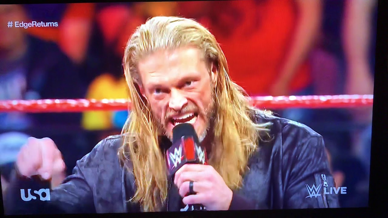 Edge Returns to Raw - YouTube
