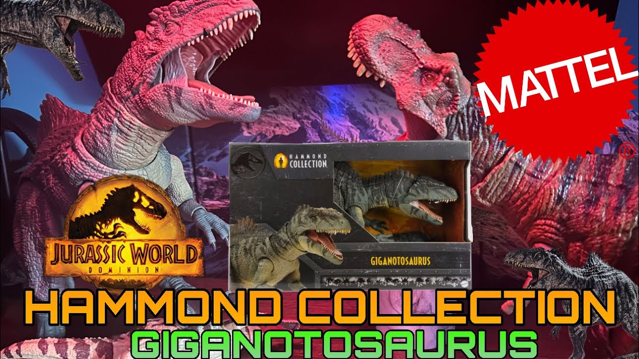 Review Jurassic World Hammond Collection Giganotosaurus 2024 Unboxing ...