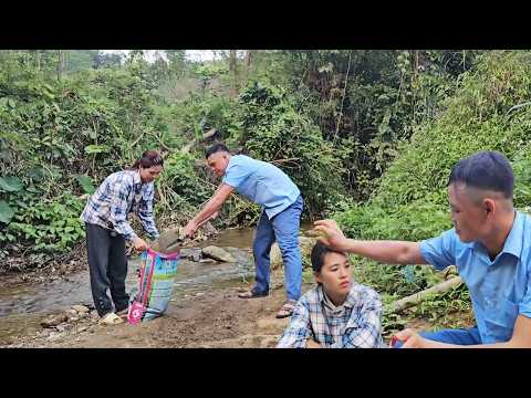 Truong rushed home from work to help Don finish the house