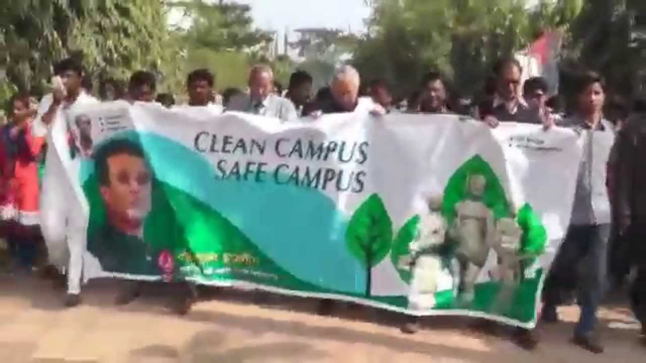 Clean Campus Safe Campus Program-JKKNIU - YouTube