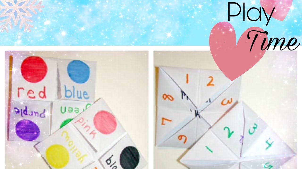 How to make a chatterbox! - YouTube