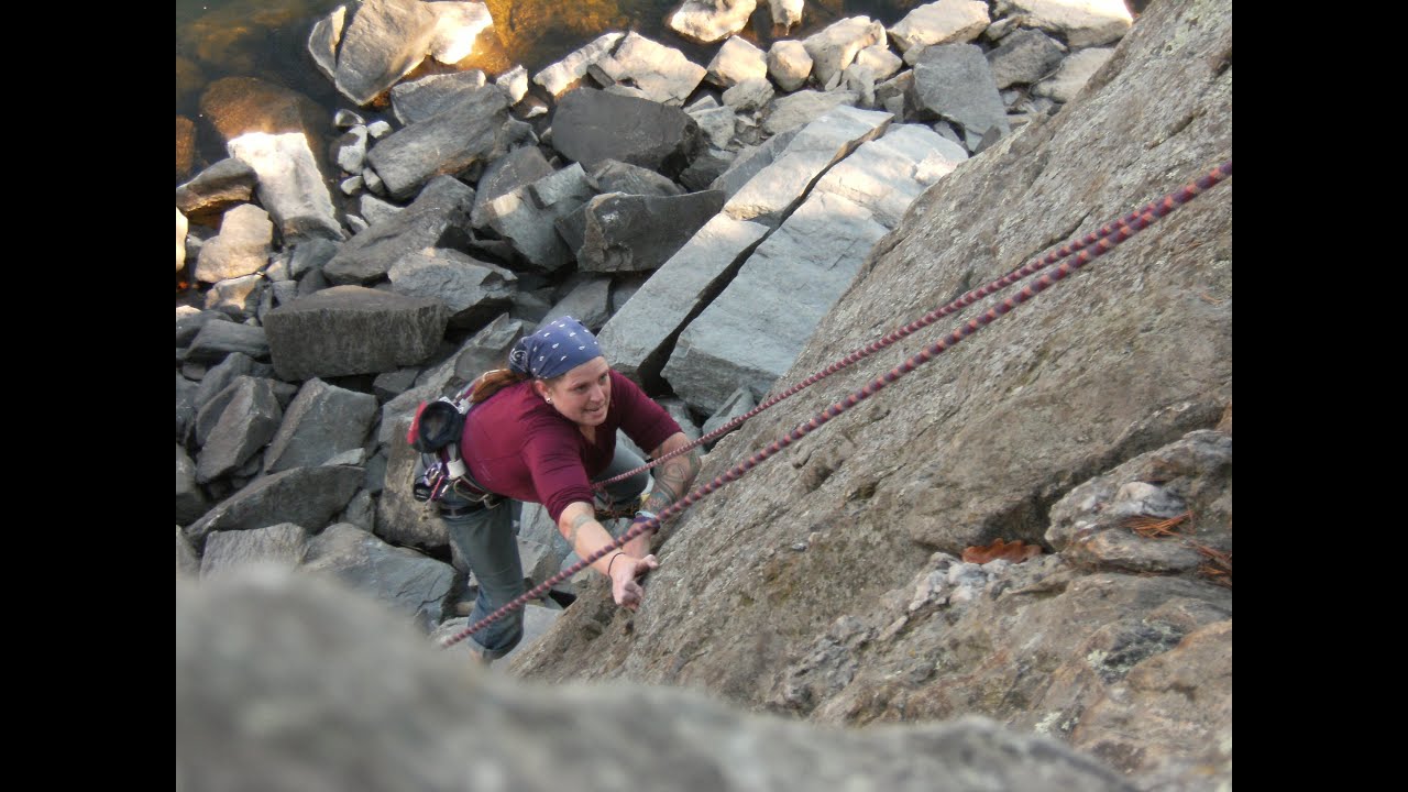 ROCK CLIMBING CARDEROCK / GREAT FALLS & BILLY GOAT HIKE - YouTube