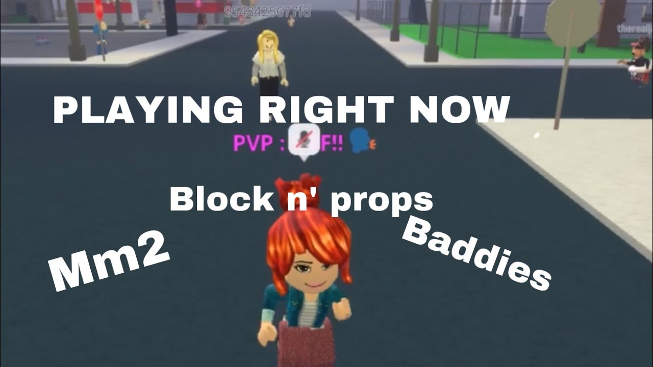 In this video we are playing Blocks n’ props and MM2 then Baddies - YouTube