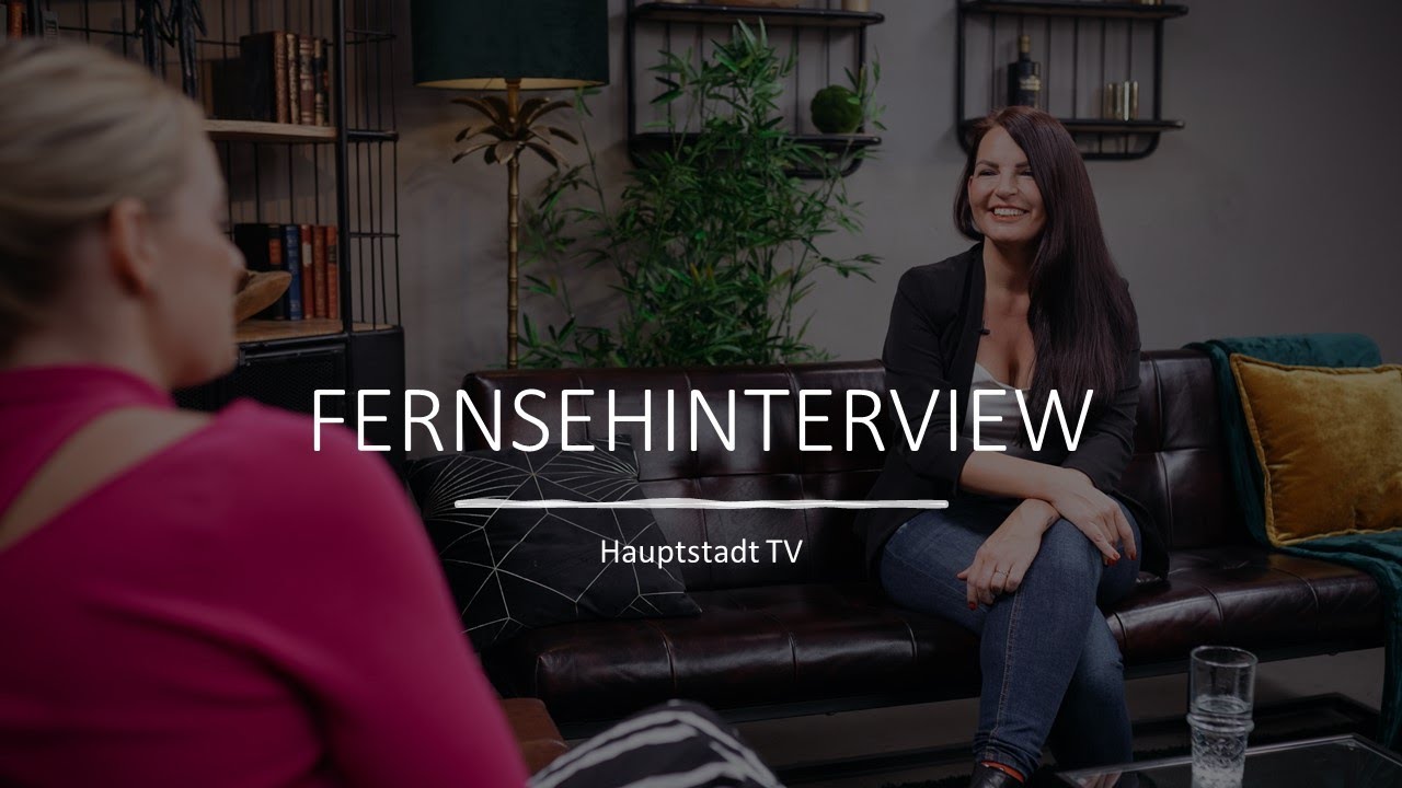 Fernsehinterview mit Hauptstadt TV Berlin - YouTube