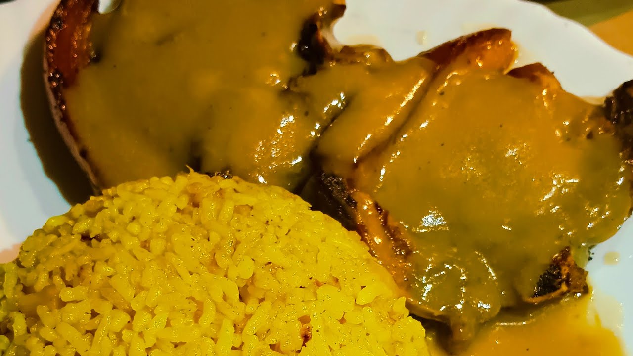 Cooking Pork Chop with Gravy Sauce together with Java Rice and sweet ...
