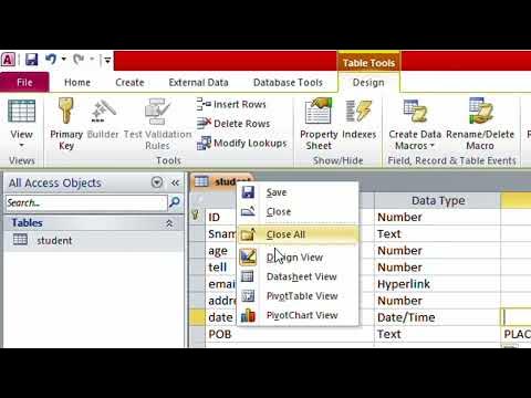 MICROSOFT ACCESS LESSON 1 || CASHIRK 1 MICROSOFT ACCESS - YouTube