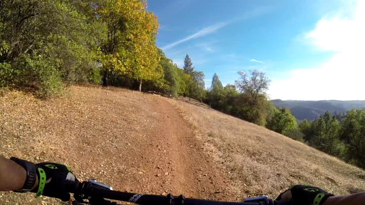 "Foresthill Divide" Mountain Bike Trail, October, 2013 - YouTube