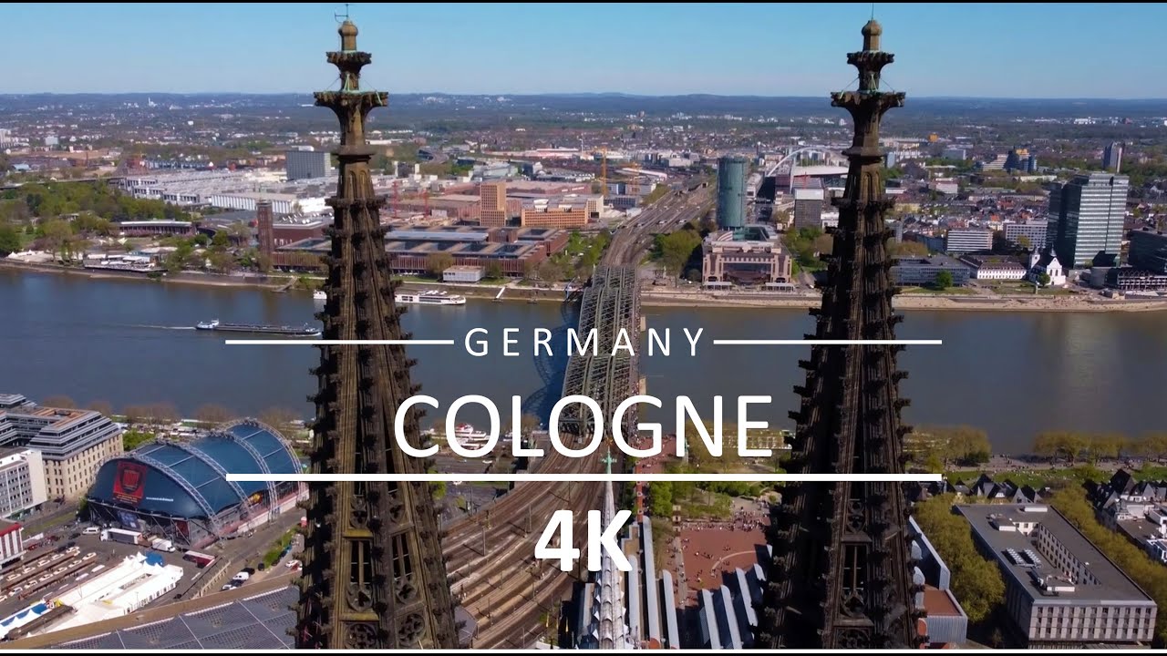 Cologne Germany 4K UHD Drone - Kölner Dom - YouTube