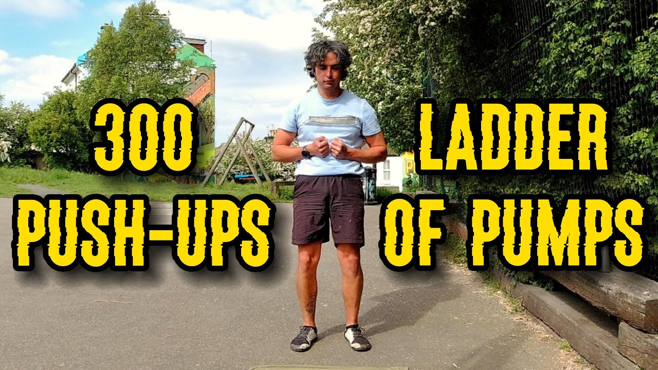 300 Push-ups – Ascending and Descending Burpee Ladder - YouTube