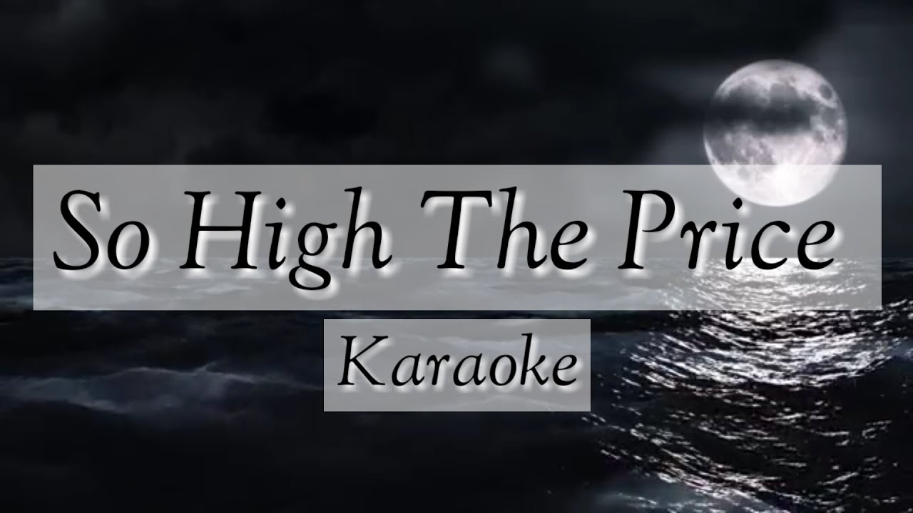 So High the Price /karaoke/ - YouTube