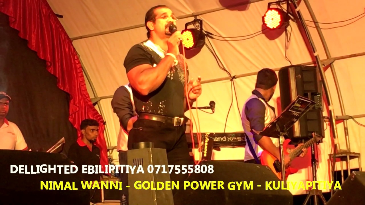Nimal Wanni Live Bnd Show With Dellighted - YouTube