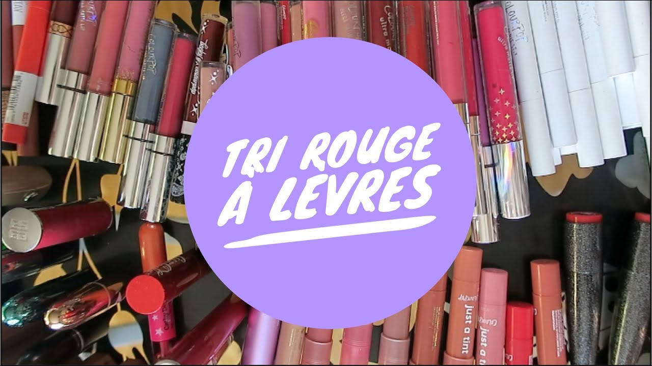 Mes rouges à lèvres portés en 2020 | Lipstick Collection et Declutter ...
