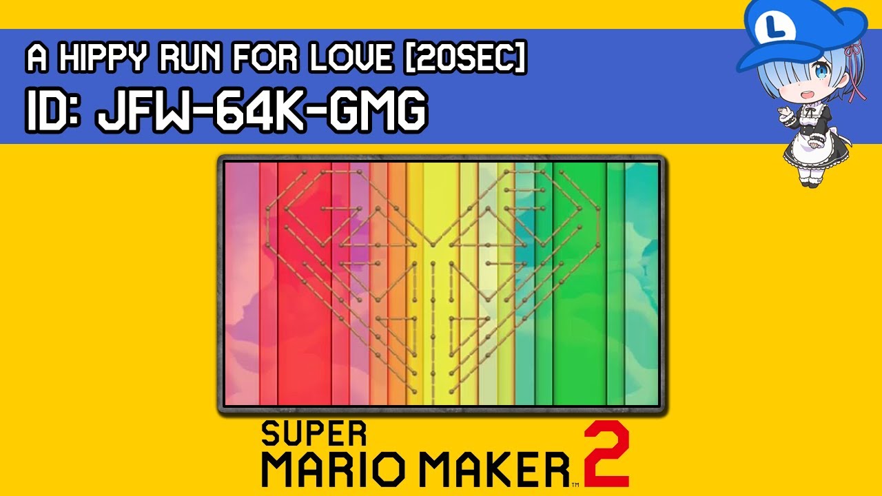 A Hippy Run for Love [20sec] - Super Mario Maker 2 AMAZING Level ...