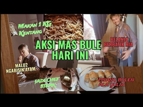 MAS BULE YANG SANGAT SUKA BATIK KERIS, NGEMIL AYAM MALU- MALU HINGGA ...