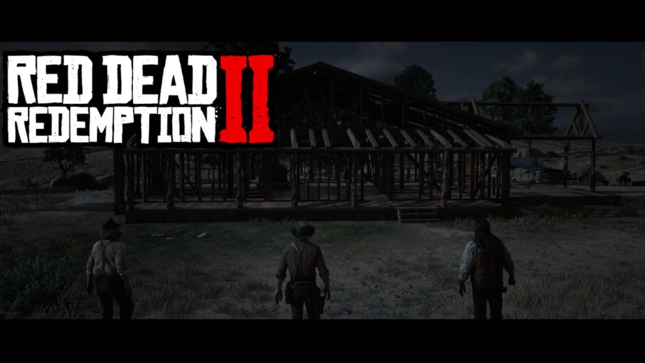 Cena da construção da casa de John Marston - Red Dead Redemption 2 ...
