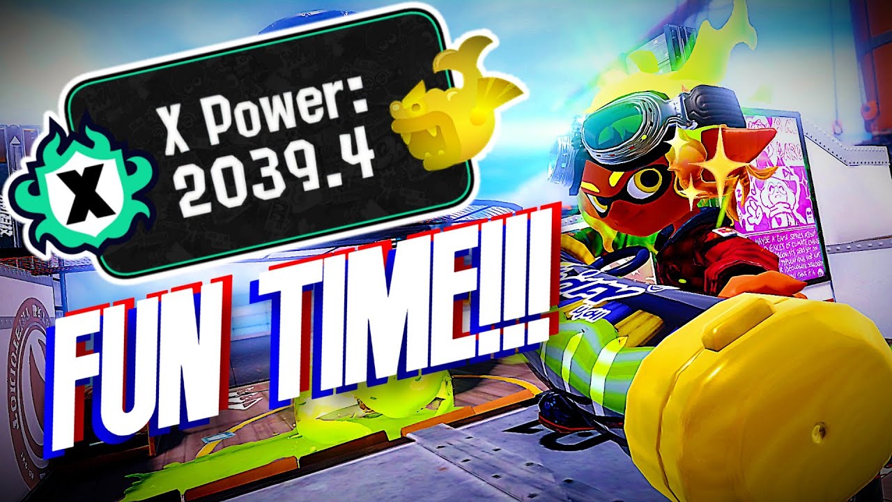 ROAD TO 2800 X-RANK - X-Rank is ACTUALLY FUN!!! - Splatoon 3 - 18/8/2 ...