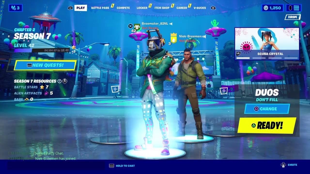 Fortnite with da boii 2 7 21 - YouTube