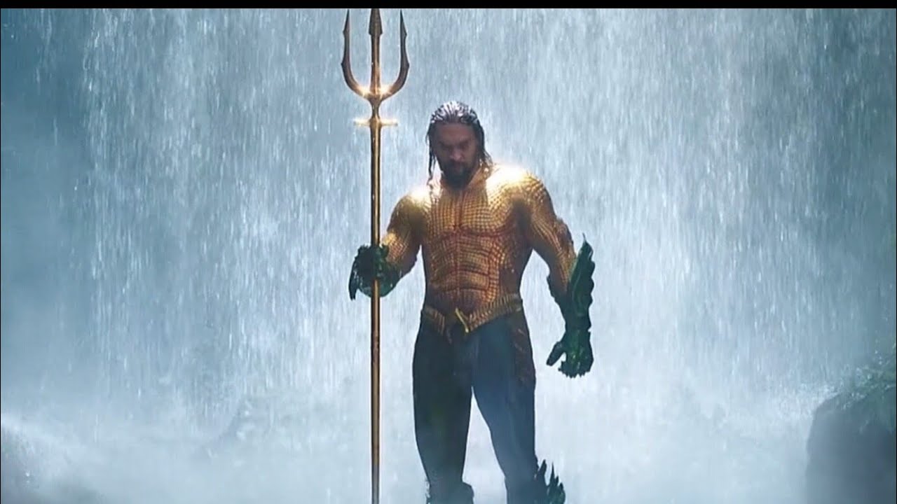 Aquaman Taking King Atlan's Trident ; Aquaman's Best Entry Full HD ...