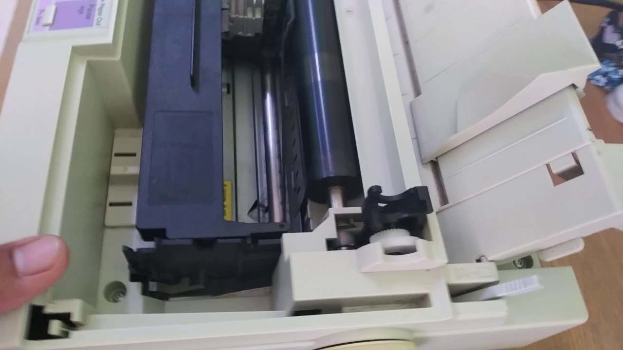 TEST Epson LQ-300+II ครั้งที่ 2 - YouTube