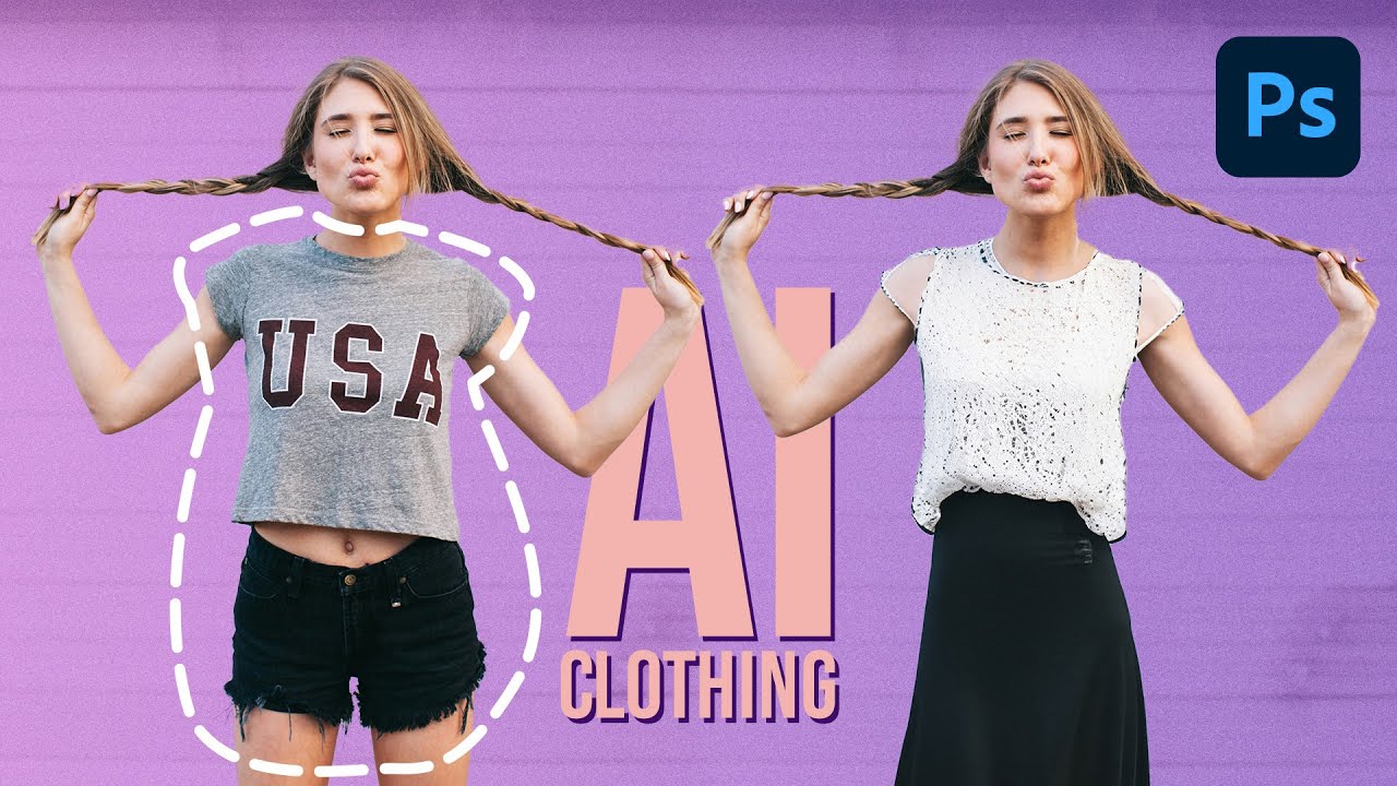 Master AI-powered Clothing Changes in Photoshop - YouTube