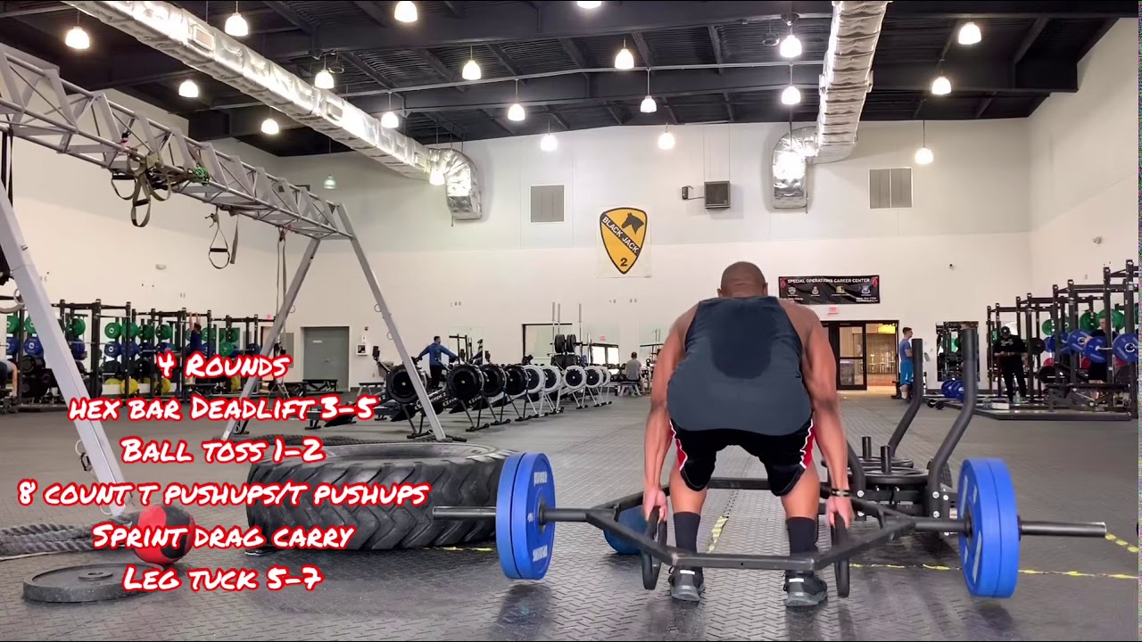 ACFT Circuit Workout - YouTube