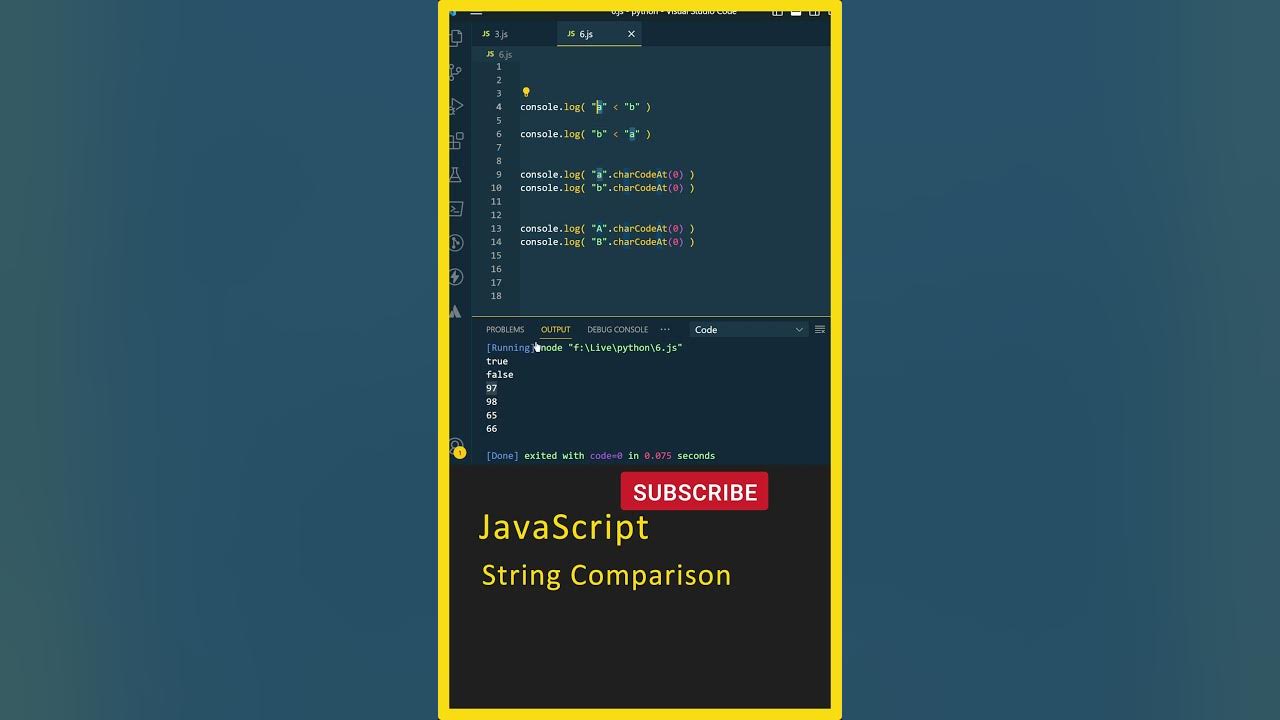 JavaScript Tutorial, String Comparison Used In Data Sorting, Learn JavaScript, JavaScript Telugu ...