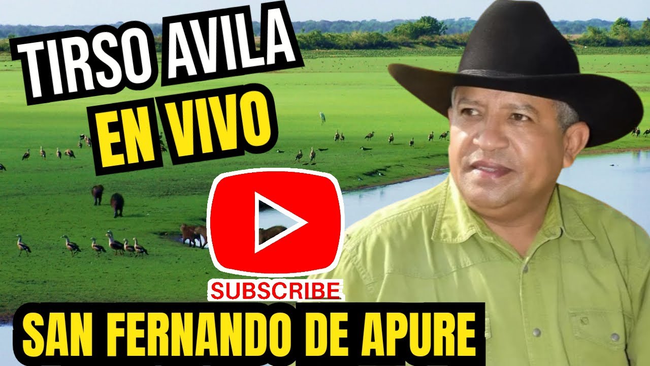️ ️ ️ TIRSO AVILA EN VIVO DESDE SAN FERNANDO DE APURE - YouTube