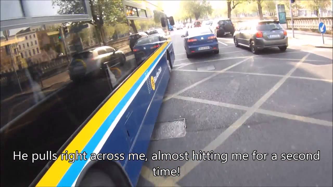 Dublin Bus Driver tells me I'll run you over, You're gonna die - YouTube