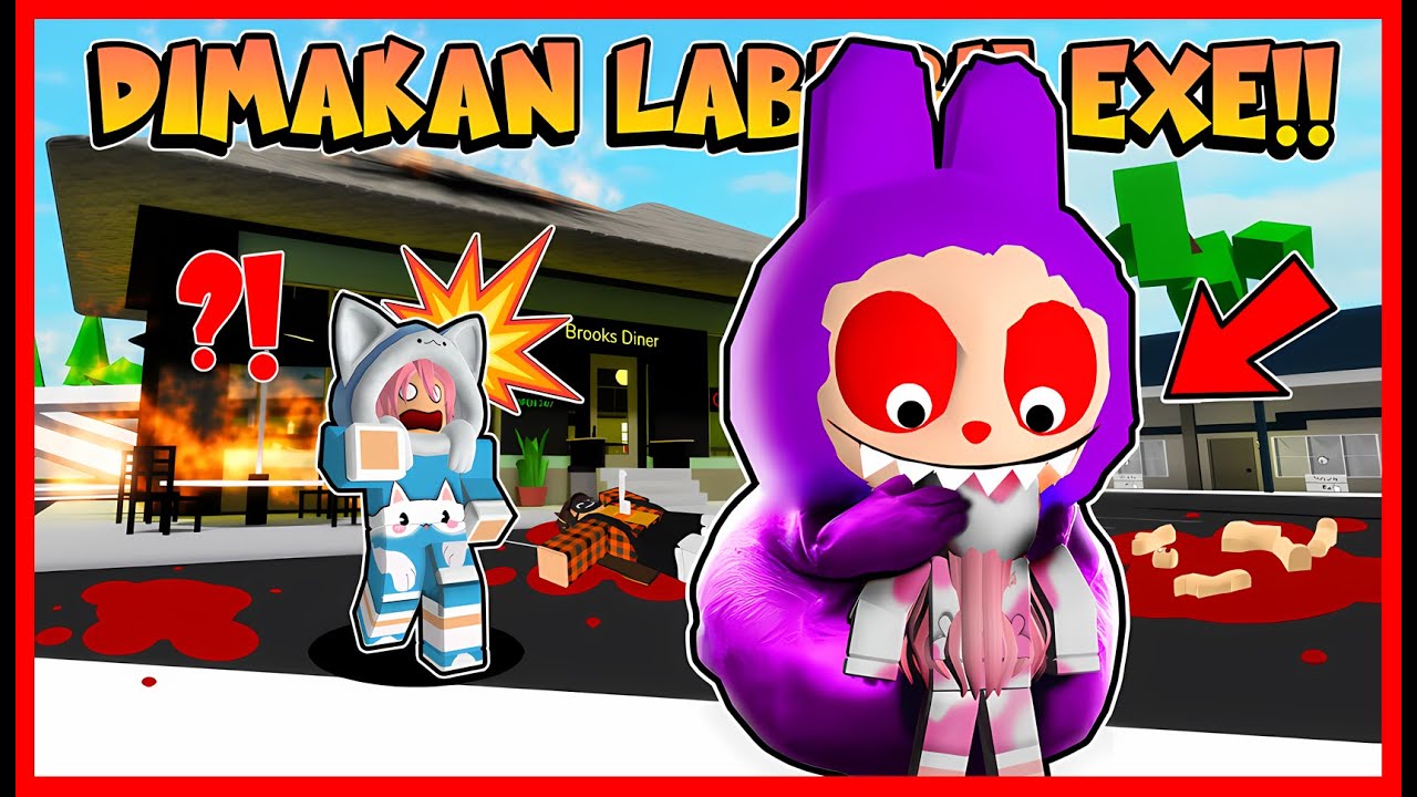 ATUN & MOMON DI MAKAN LABUBU EXE !! Feat @sapipurba Roblox - YouTube