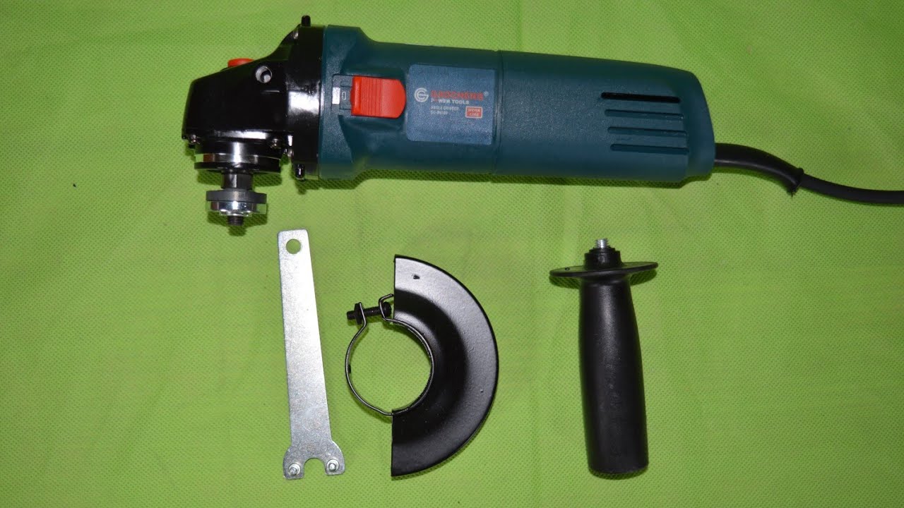 Gaocheng 4 inch angle grinder, copper winding - YouTube