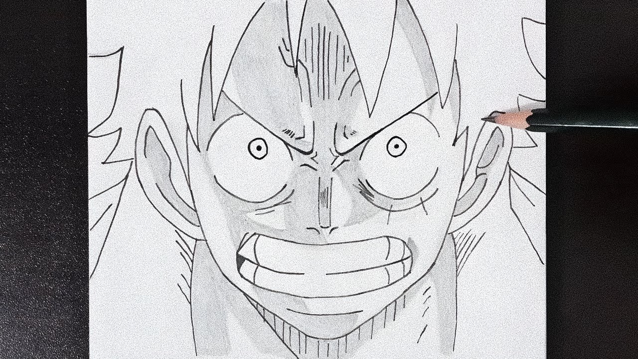Simple Steps To Draw Luffy || Learn Easy Anime Drawing Techniques - YouTube