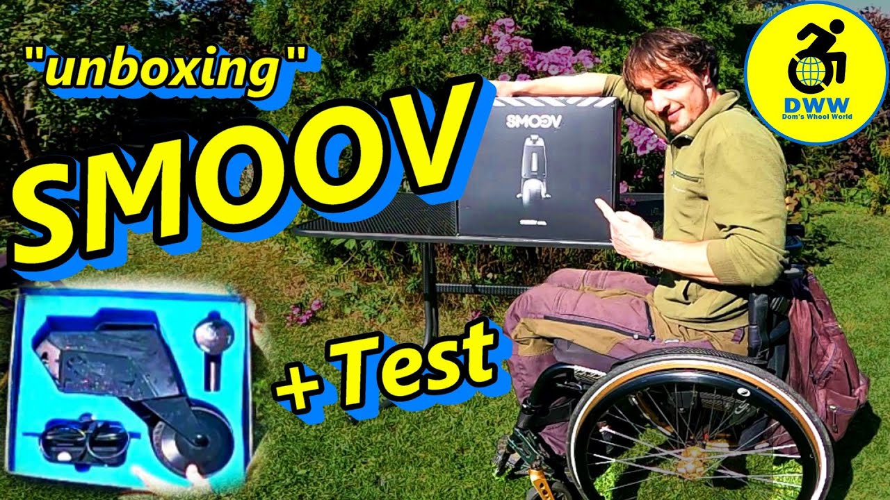 SMOOV ONE starker Antrieb für Aktivrollstuhl von Alber- Unboxing+Test ...