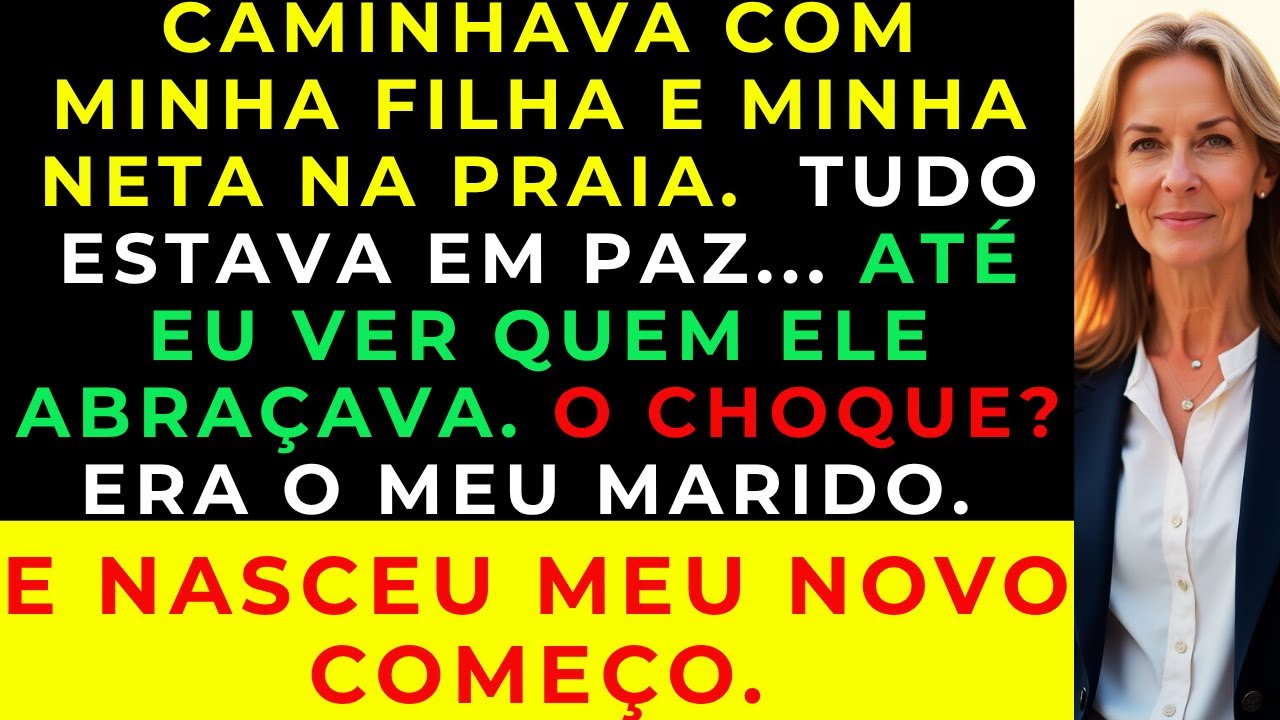 Fui Caminhar Com Minha Filha e Minha Neta na Praia — E Vi Meu Marido ...