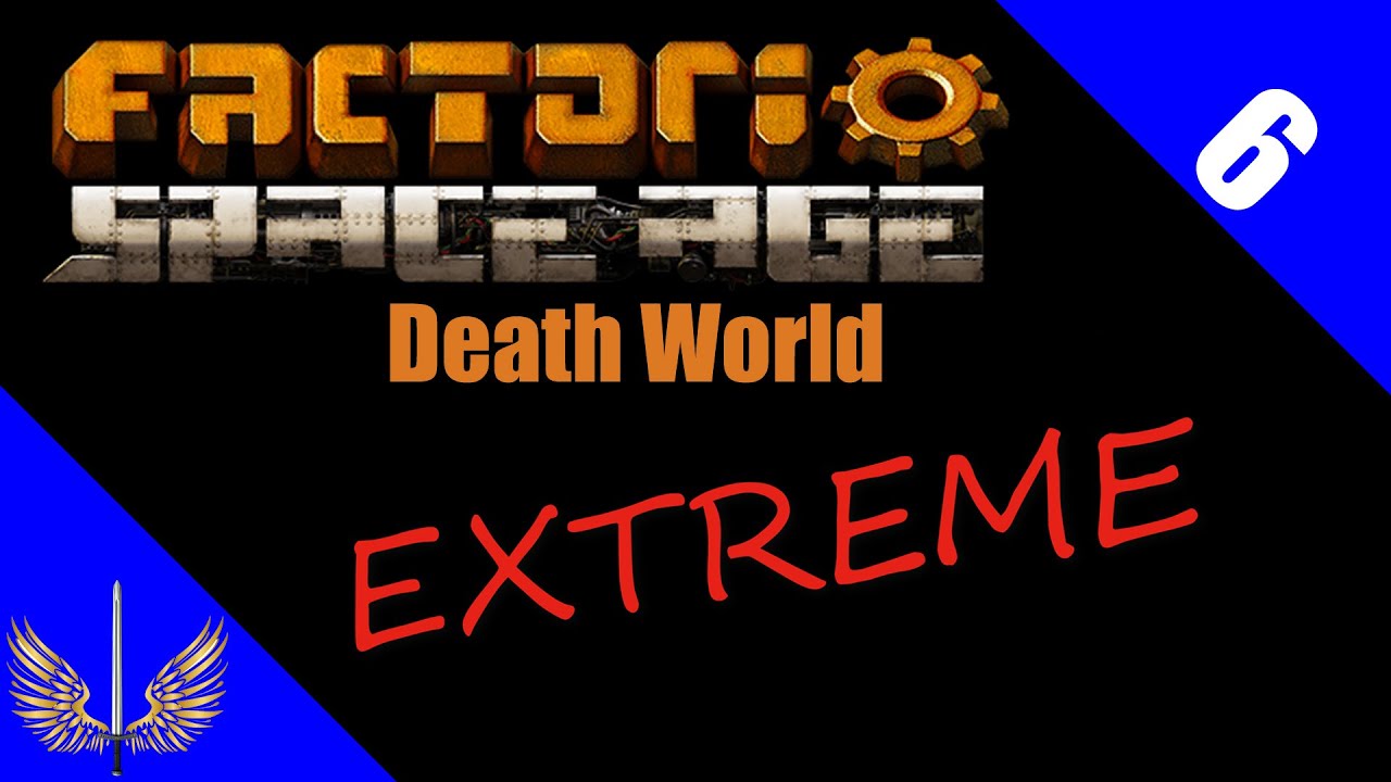 Factorio Deathworld Extreme - Space Age Live - Day 6 - YouTube