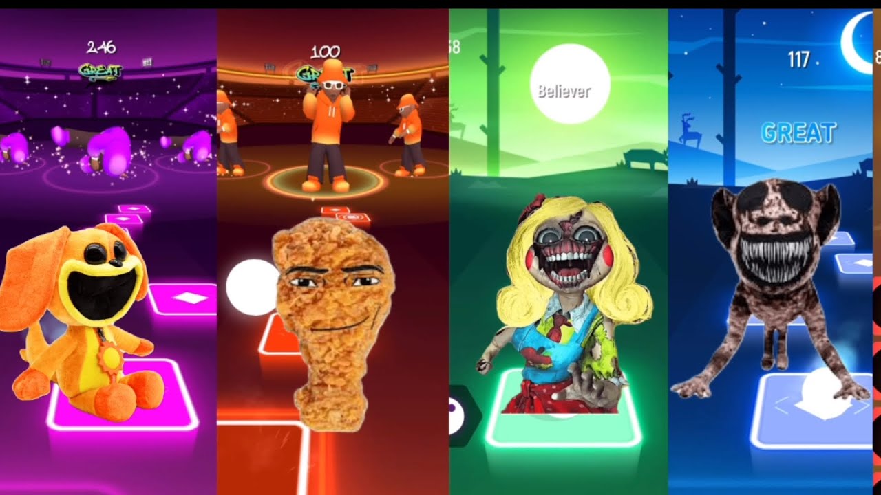 The Rise of DogDay🆚Gegagedigedagedago🆚Miss Delight Origin Story 🆚 ...