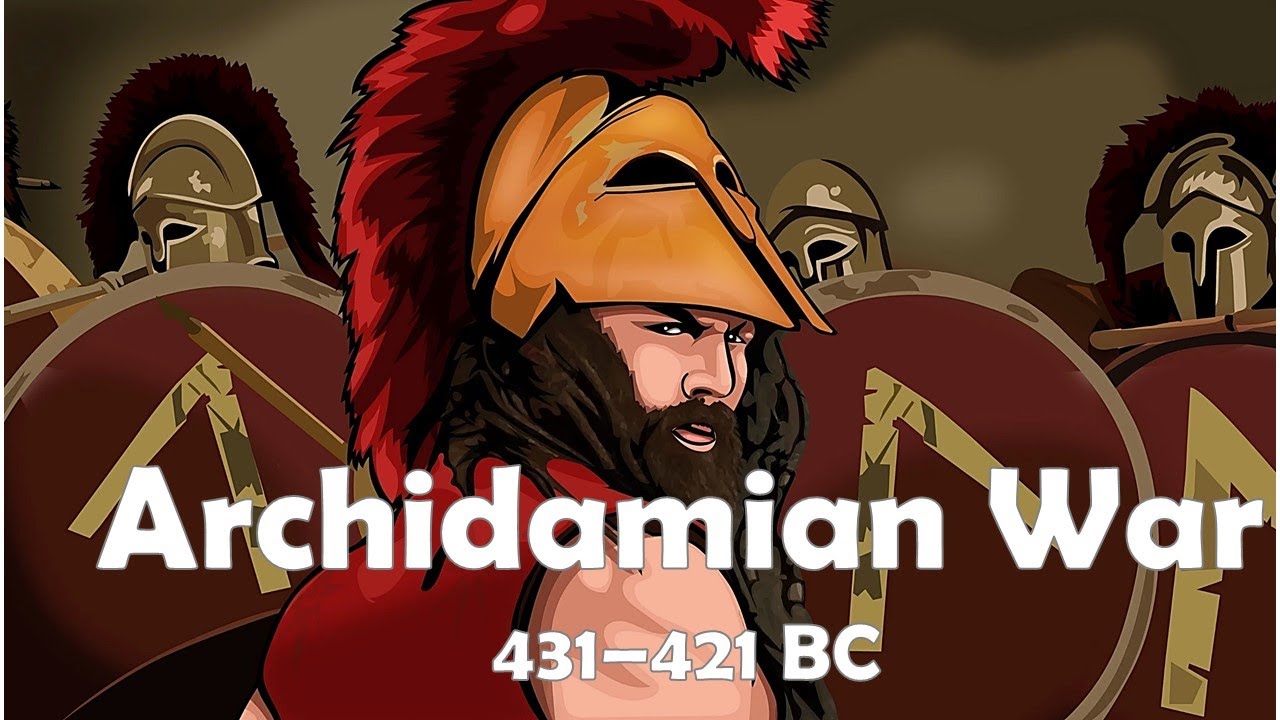 Archidamian War (431–421 BC). Peloponnesian War Part 2 - YouTube