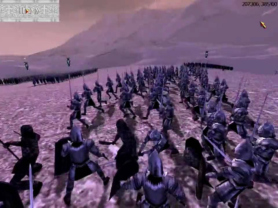 LOTR-TW Gondor vs Mordor Battle - YouTube