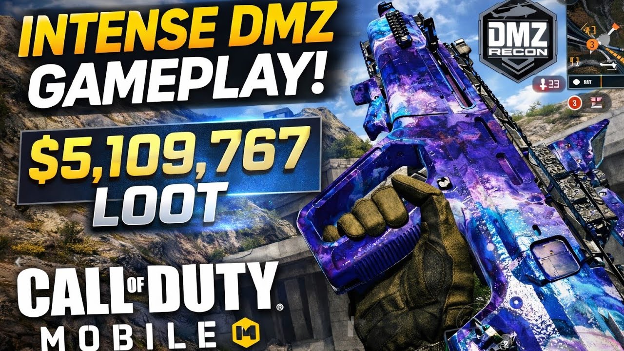 5.1M Loot Extraction 🔥 COD Mobile DMZ Recon No Commentary - YouTube