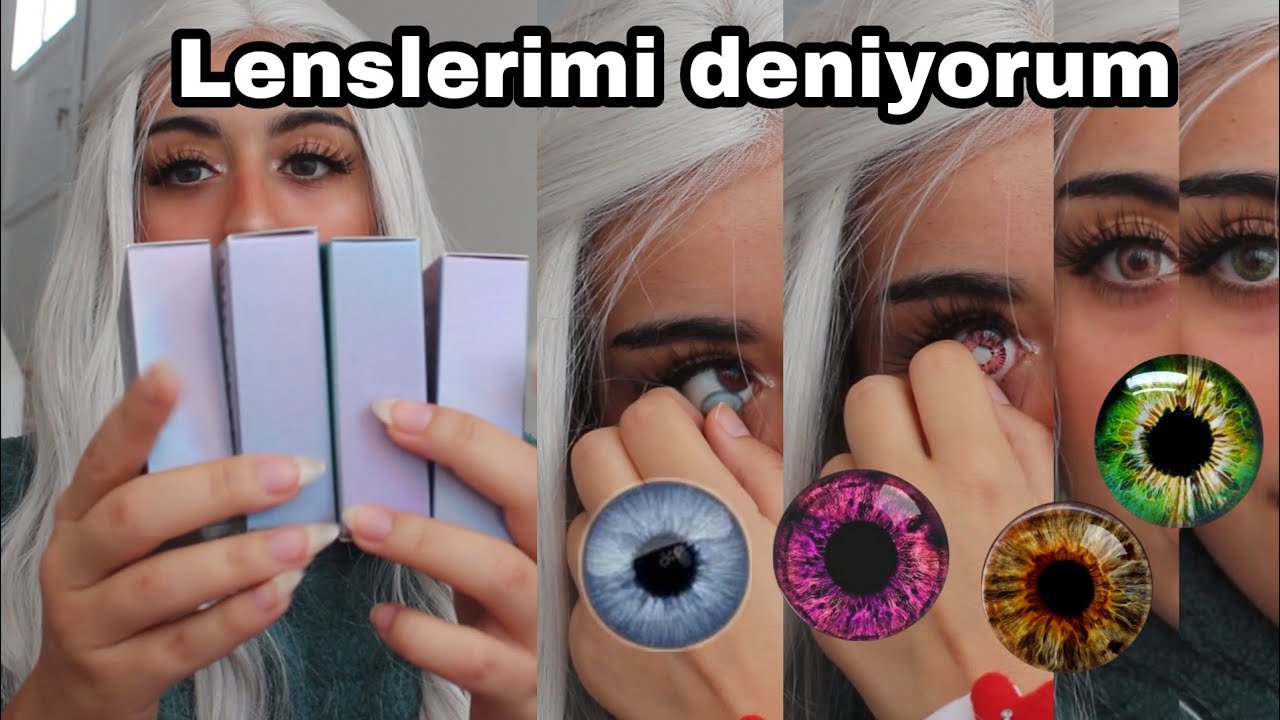 LENS ALIŞVERİŞİM | LENS NASIL TAKILIR NASIL ÇIKARILIR? YENİ LENSLERİMİ ...