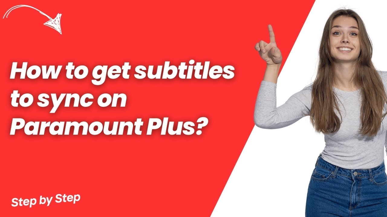 How to get subtitles to sync on Paramount Plus ? - Step by Step - YouTube