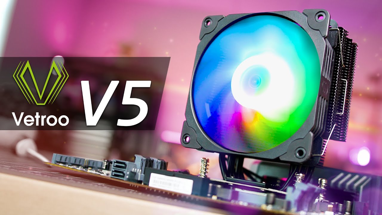 Vetroo V5 CPU Cooler Review - Is the HYPE Real? - YouTube