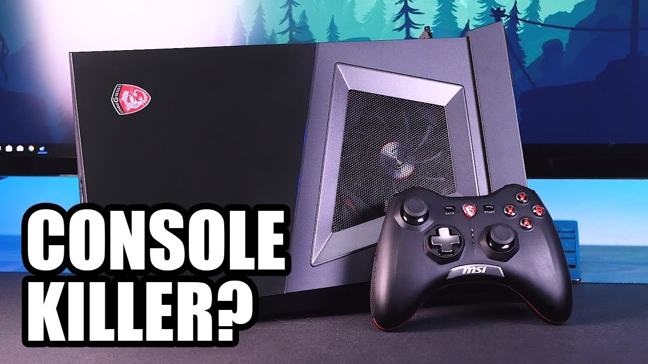 CONSOLE KILLER ?? Per me SI - MSI TRIDENT 3 con GTX 1050 ti - YouTube